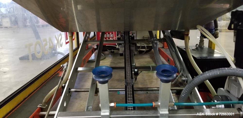 Used-SMI SK450T Automatic Tray Former Packer Shri