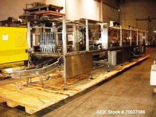 Used Standard Knapp, Model 296P, Continuous Tray Packer and Shrink Wr