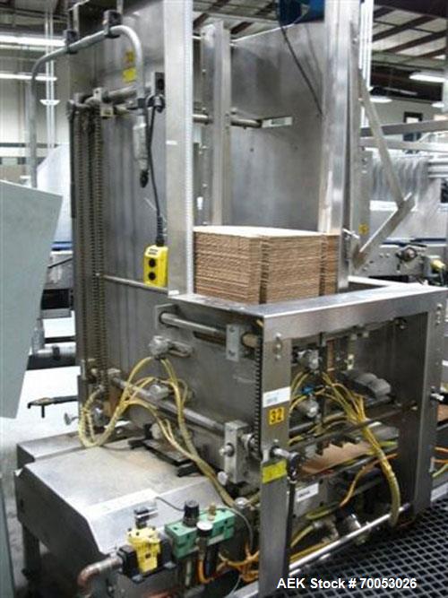 Used Standard Knapp Model 296P Continuum Tray Packer and Registered F