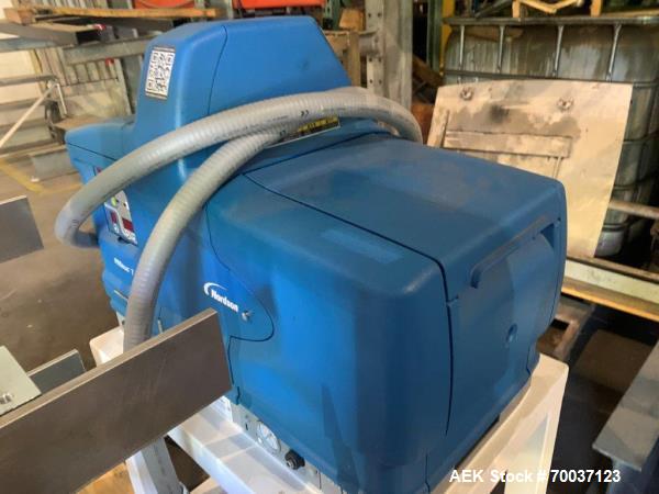 Used SWF Tray Former with Nordson Hot Melt Glue Unit, Model 1T4. Tray