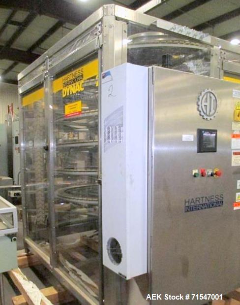 Used Hartness Model Dynac 6400Q Spiral First-In First-Out (FIFO) Accu