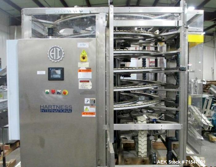 Used Hartness Model Dynac 6400Q Spiral First-In First-Out (FIFO) Accu