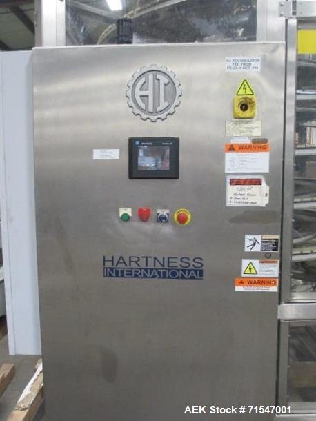 Used Hartness Model Dynac 6400Q Spiral First-In First-Out (FIFO) Accu