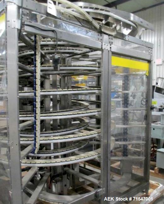 Used Hartness Model Dynac 6400Q Spiral First-In First-Out (FIFO) Accu