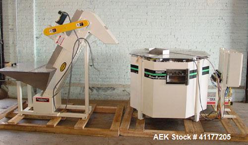 Used Hoppmann Bottle Unscrambler, Model FT40-ILCRS. 36" sorting disk,