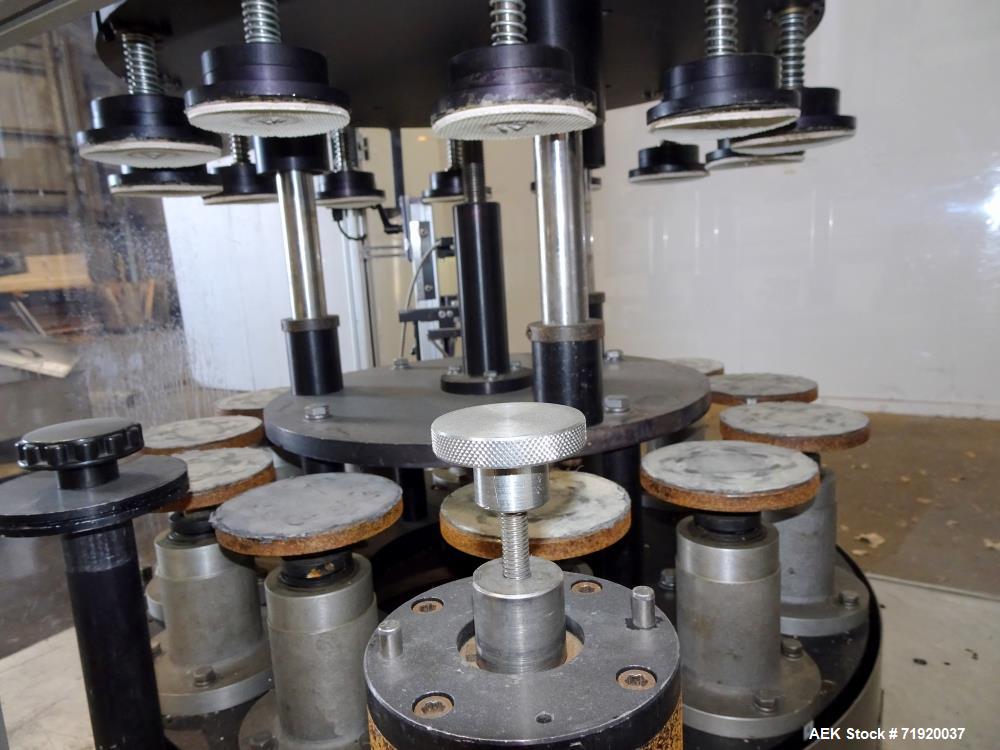 Used Hoppmann rotary radial container orienter, Model "Orienter". Ser