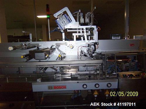 Used Bosch Sigpack HBL Horizontal Flow Wrapper. Capable of speeds up