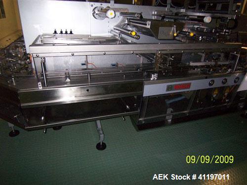 Used Bosch Sigpack HBL Horizontal Flow Wrapper. Capable of speeds up