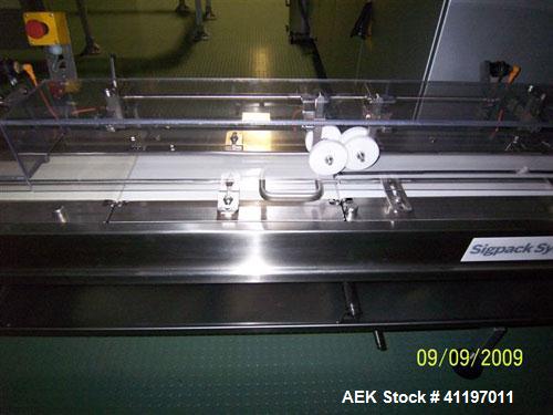 Used Bosch Sigpack HBL Horizontal Flow Wrapper. Capable of speeds up