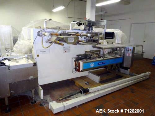 Used Bosch Sigpack, Model HSM, Horizontal High Speed Horizontal Wrapp