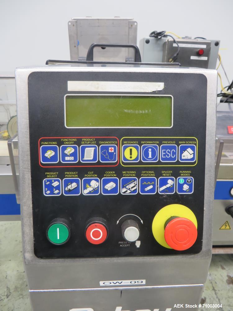 Used Bosch Doboy Linium 303 Long Dwell Horizontal Flow Wrapper. Machi
