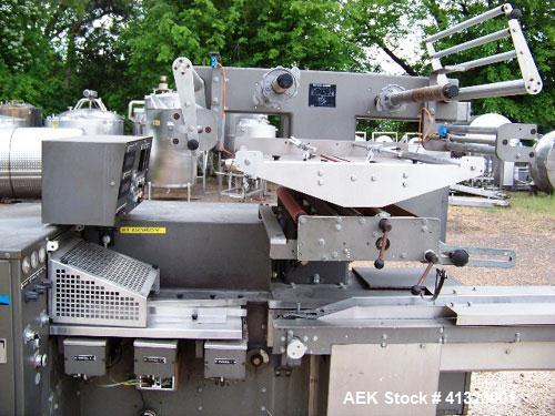 Used-Doboy Flow Wrapper, Model J. Right to left m
