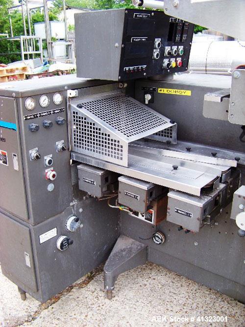 Used-Doboy Flow Wrapper, Model J. Right to left m