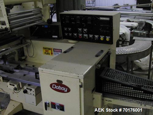 UsedDoboy Model J Horizontal Wrapper capable of speeds over 200 packa