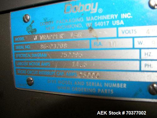 Used-Doboy Model J Horizontal Wrapper capable of