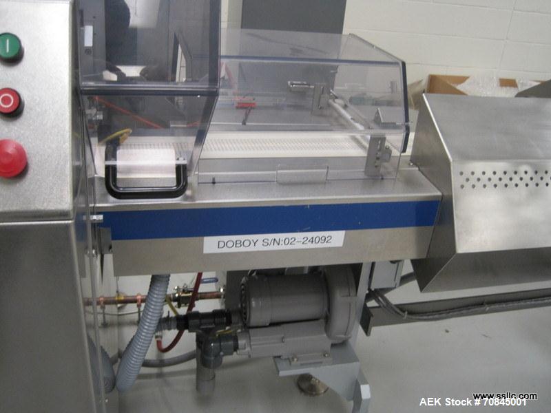 UsedDoboy (Bosch) Linium 611 Horizontal Wrapper. 3 Up machine capable