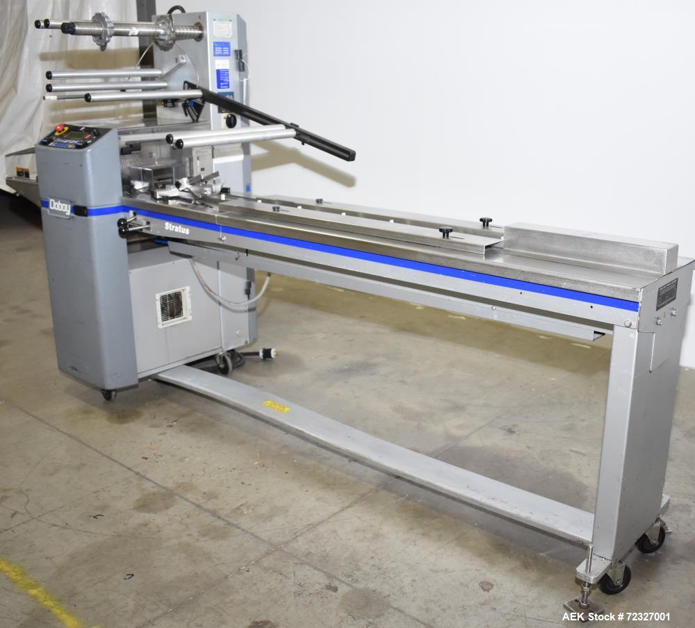 Used Doboy Stratus Horizontal Flow Wrapper. Capable of speeds from 20