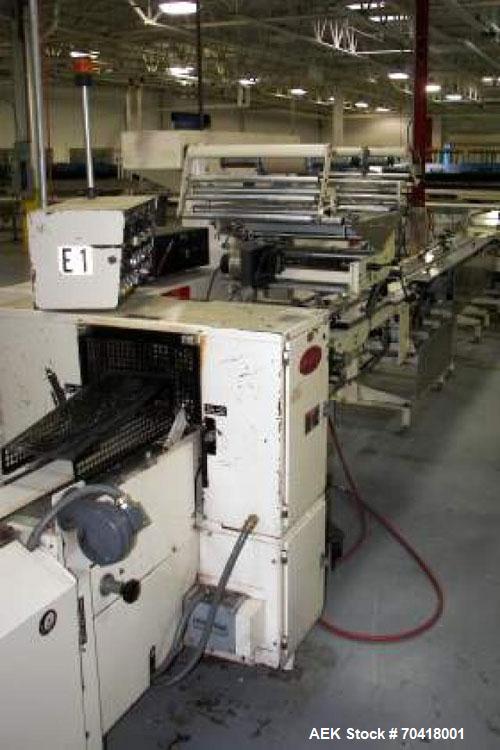 UsedDoboy Model J Wrapper with incline product feeder. Servo driven s