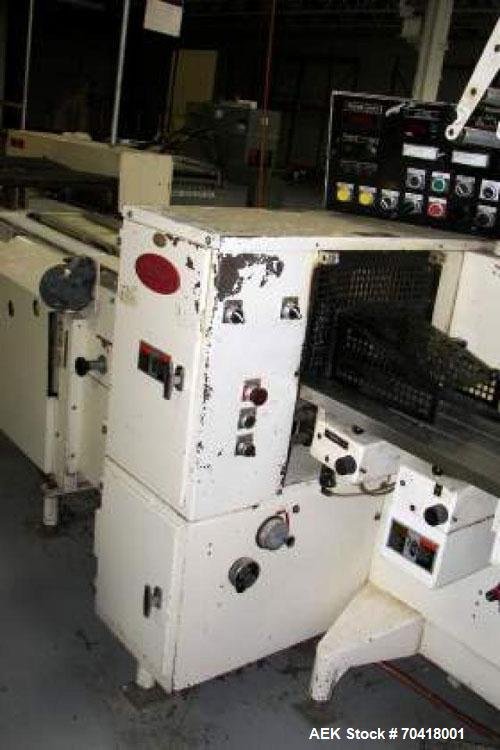 UsedDoboy Model J Wrapper with incline product feeder. Servo driven s