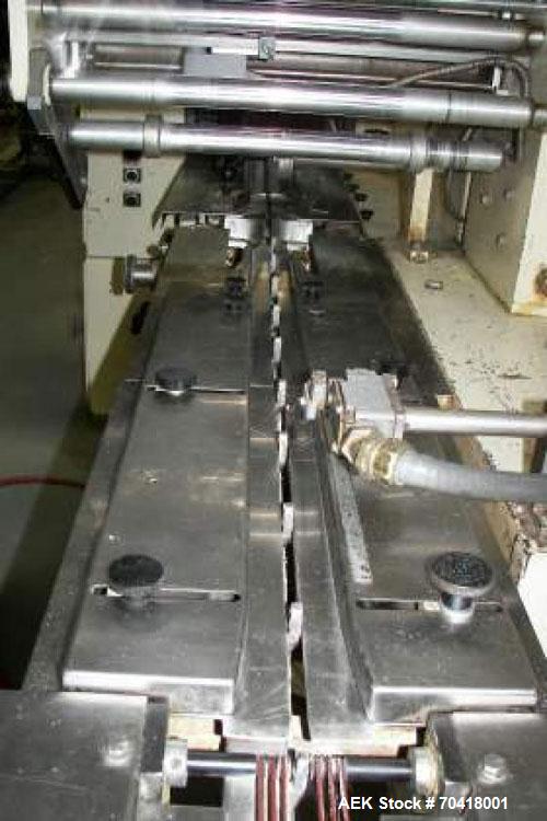 UsedDoboy Model J Wrapper with incline product feeder. Servo driven s