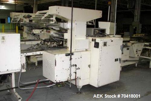 UsedDoboy Model J Wrapper with incline product feeder. Servo driven s