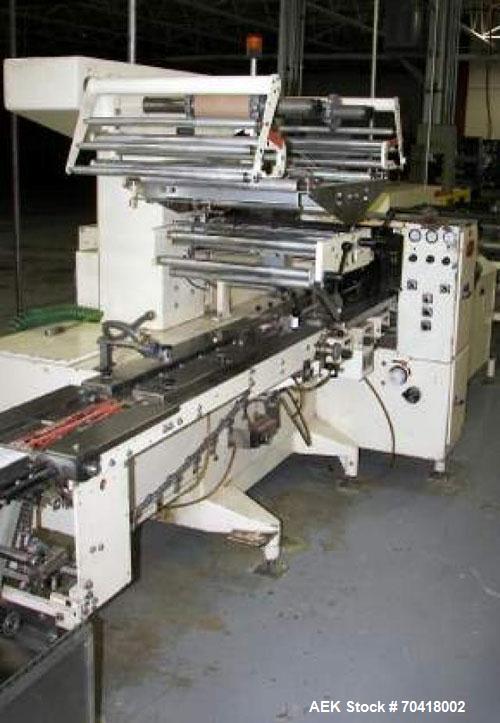 UsedDoboy Model J Wrapper with inline product feeder. Servo driven sm