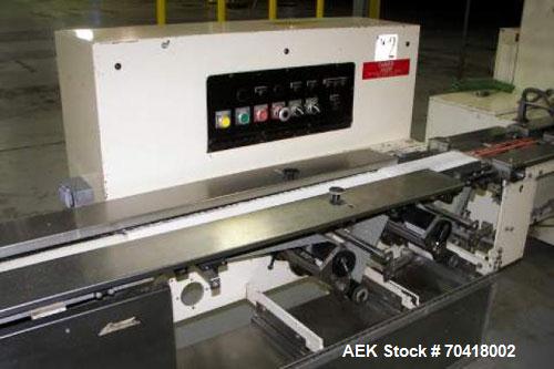 UsedDoboy Model J Wrapper with inline product feeder. Servo driven sm