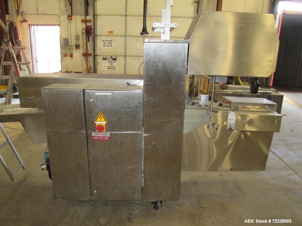 Used Fuji Formost High Speed Horizontal Form Fill Seal Flow Wrapper.