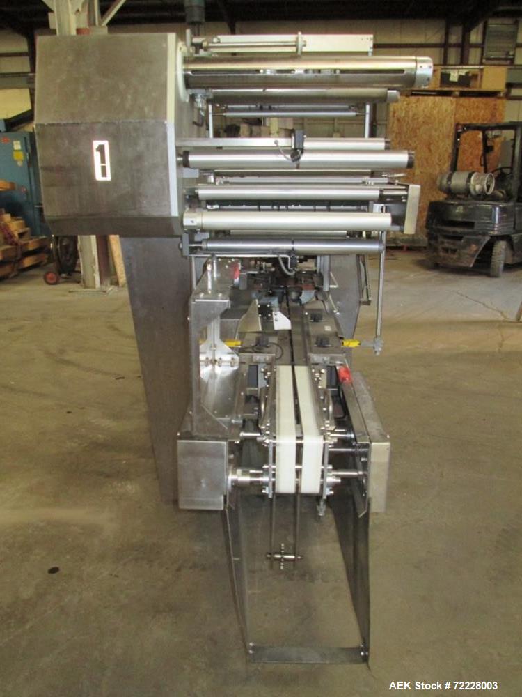 Used Fuji Formost High Speed Horizontal Form Fill Seal Flow Wrapper.