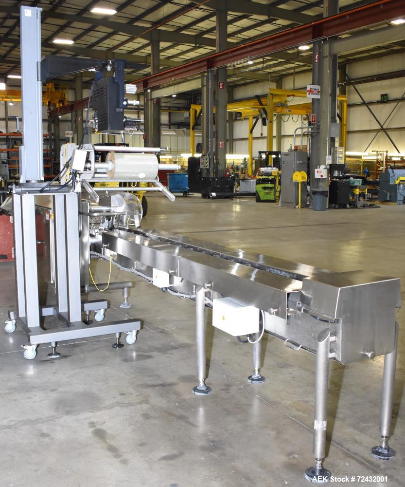 Used Rose Forgrove Model Merlin Blu Horizontal Hygenic Wrapper. Capab