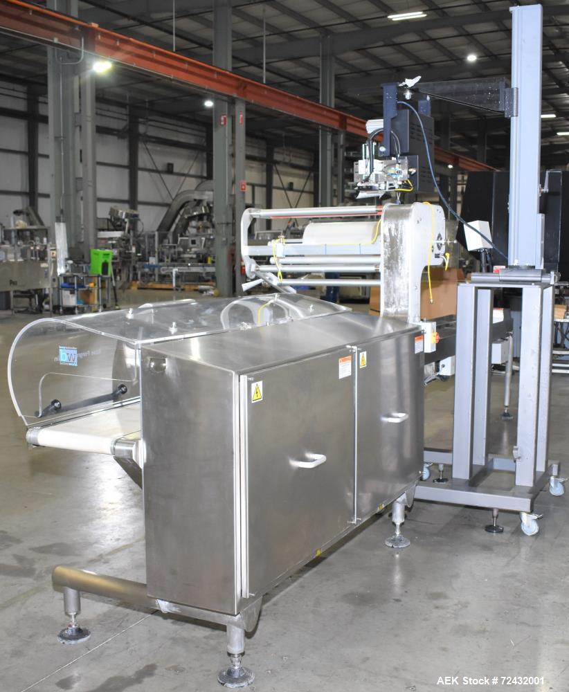 Used Rose Forgrove Model Merlin Blu Horizontal Hygenic Wrapper. Capab