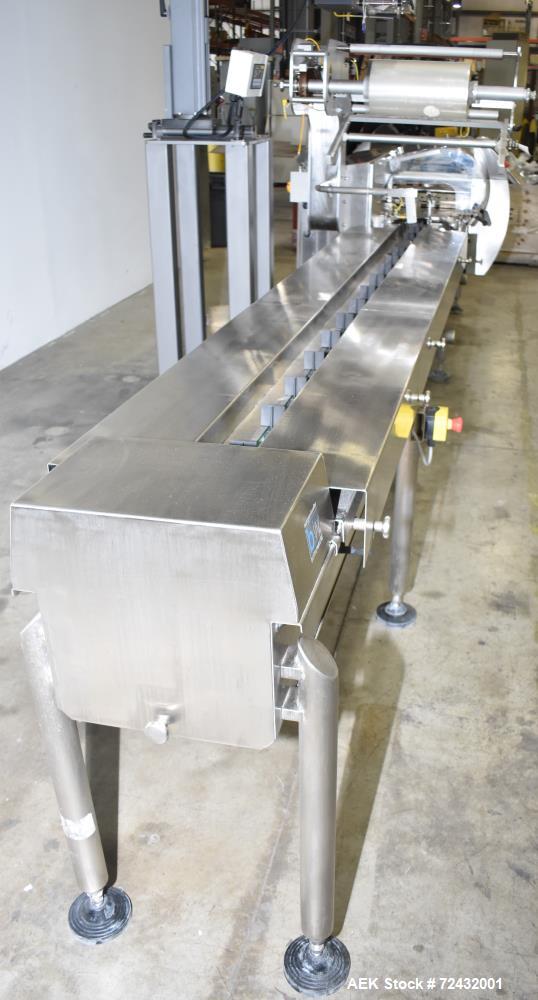 Used Rose Forgrove Model Merlin Blu Horizontal Hygenic Wrapper. Capab