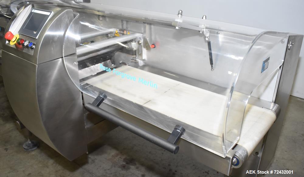 Used Rose Forgrove Model Merlin Blu Horizontal Hygenic Wrapper. Capab