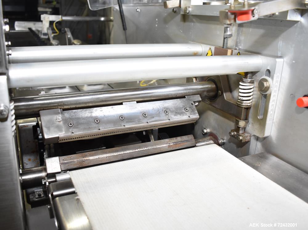 Used Rose Forgrove Model Merlin Blu Horizontal Hygenic Wrapper. Capab