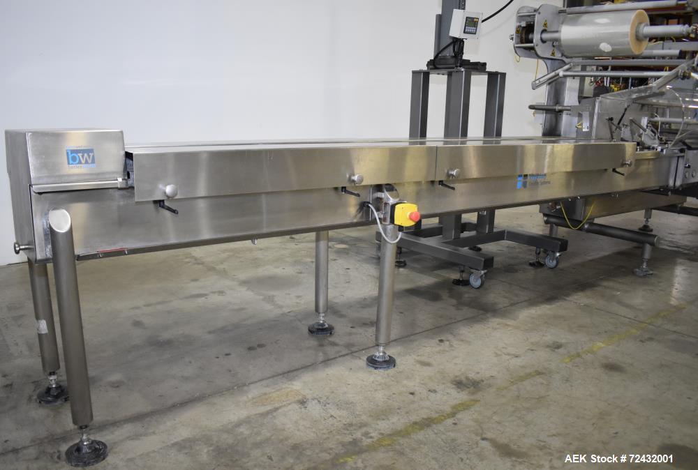 Used Rose Forgrove Model Merlin Blu Horizontal Hygenic Wrapper. Capab