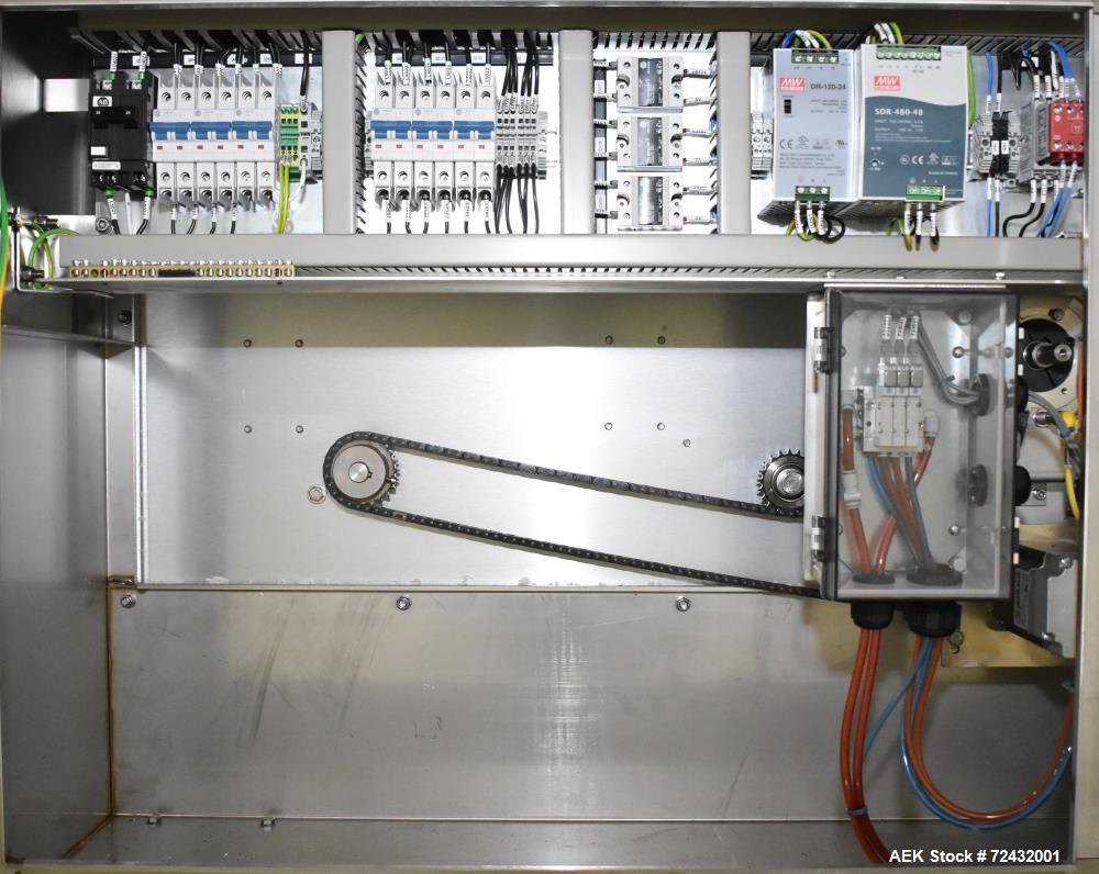 Used Rose Forgrove Model Merlin Blu Horizontal Hygenic Wrapper. Capab