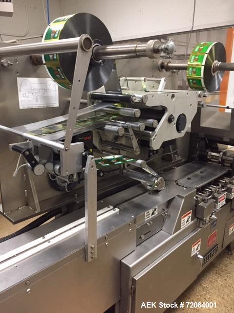 Used Allpac Automatic Horizontal Fin Seal Wrapping Machine, Model S-7