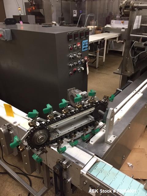 Used Allpac Automatic Horizontal Fin Seal Wrapping Machine, Model S-7