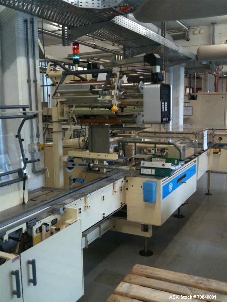 UsedSIG SB Flowpack for Solid Products. Maximum 300 packs 300/minute