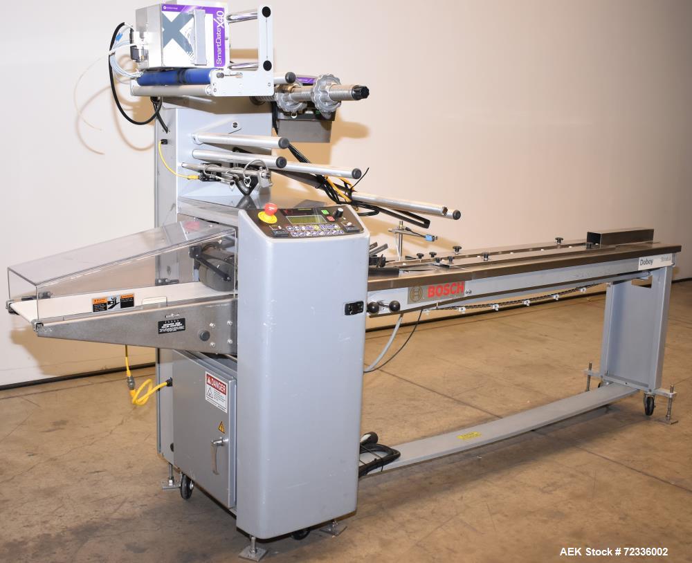 Used Doboy (Bosch) Stratus Horizontal Flow Wrapper. Machine is capabl