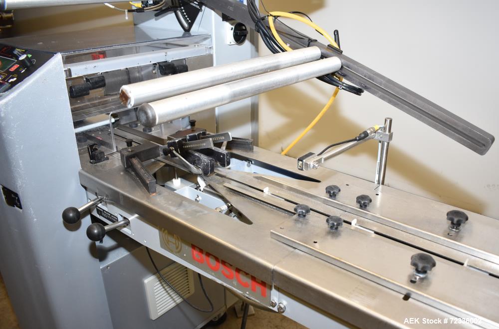 Used Doboy (Bosch) Stratus Horizontal Flow Wrapper. Machine is capabl