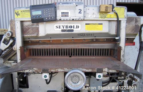 Used Harris Seybold Shear/Cutter, Model CFD-P.51'' wide blade with an