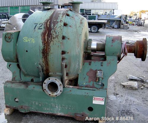 USED- Sprout Waldron Electro-Mechanical 34" Twin-Flo Refiner, Model R