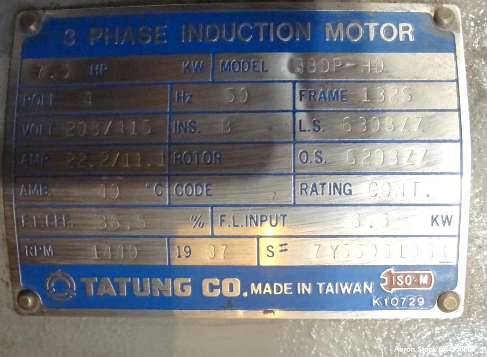 Used TCY Tien Chin Yu Machinery Shaftless Mill Roll, Model MSIII. Wo