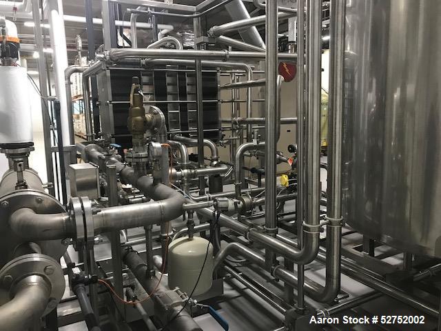 UsedA & B Process (JBT) HTST Pasteurization System. With an inbound t
