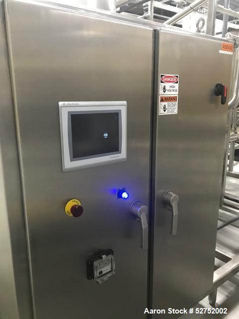 UsedA & B Process (JBT) HTST Pasteurization System. With an inbound t