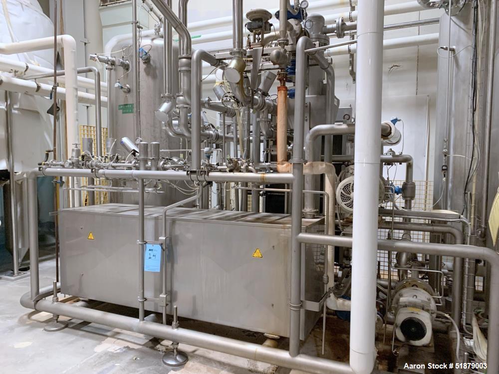 Used Krones Sterile Water Ultra High Temperature (UHT) System. Model