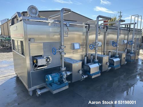 Used SK Pack 64" x 24' Stainless 4 Zone, Pasteurizer Tunnel, Model #P