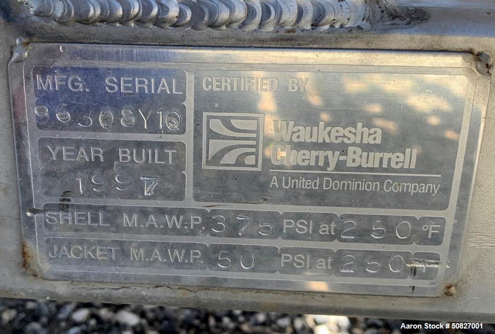 Used Waukesha Cherry-Burrell, HTST (High Temperature/Short Time) Syst