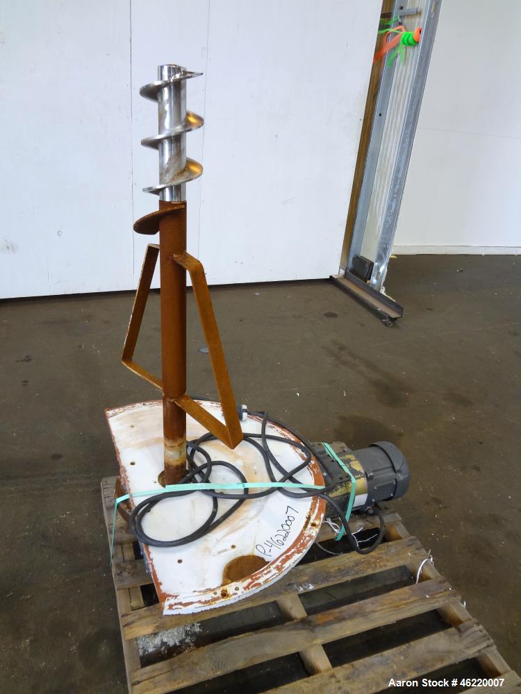 Used Cincinnati Milacron Crammer Feeder. Approximately 5" diameter 30